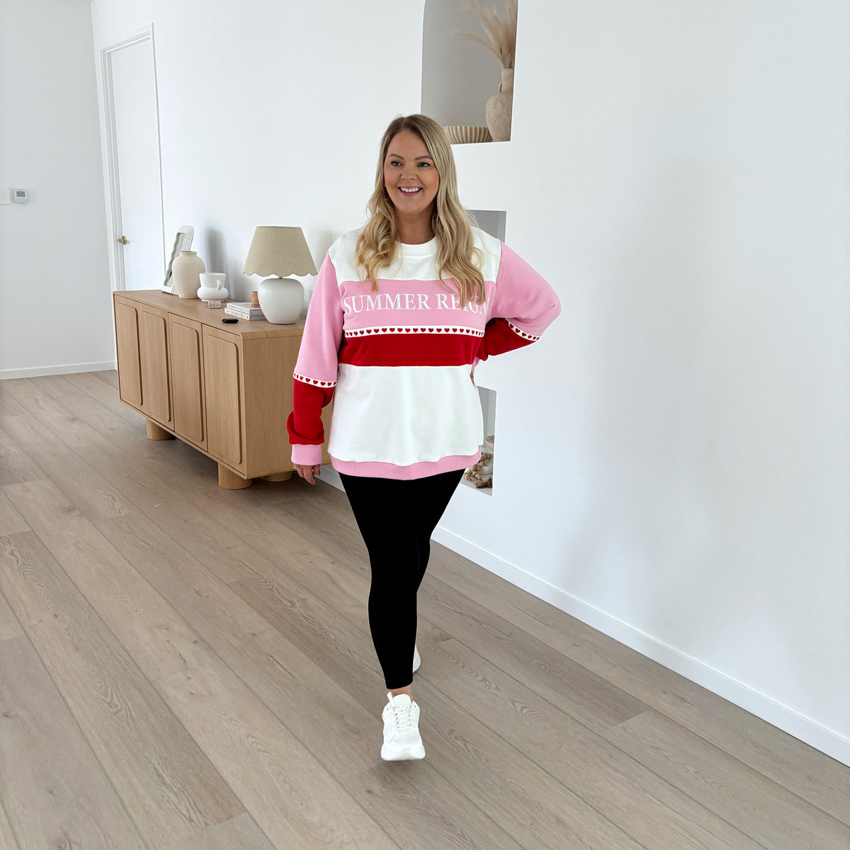 Frankie Sweater - Sweetheart – Summer Reign The Label