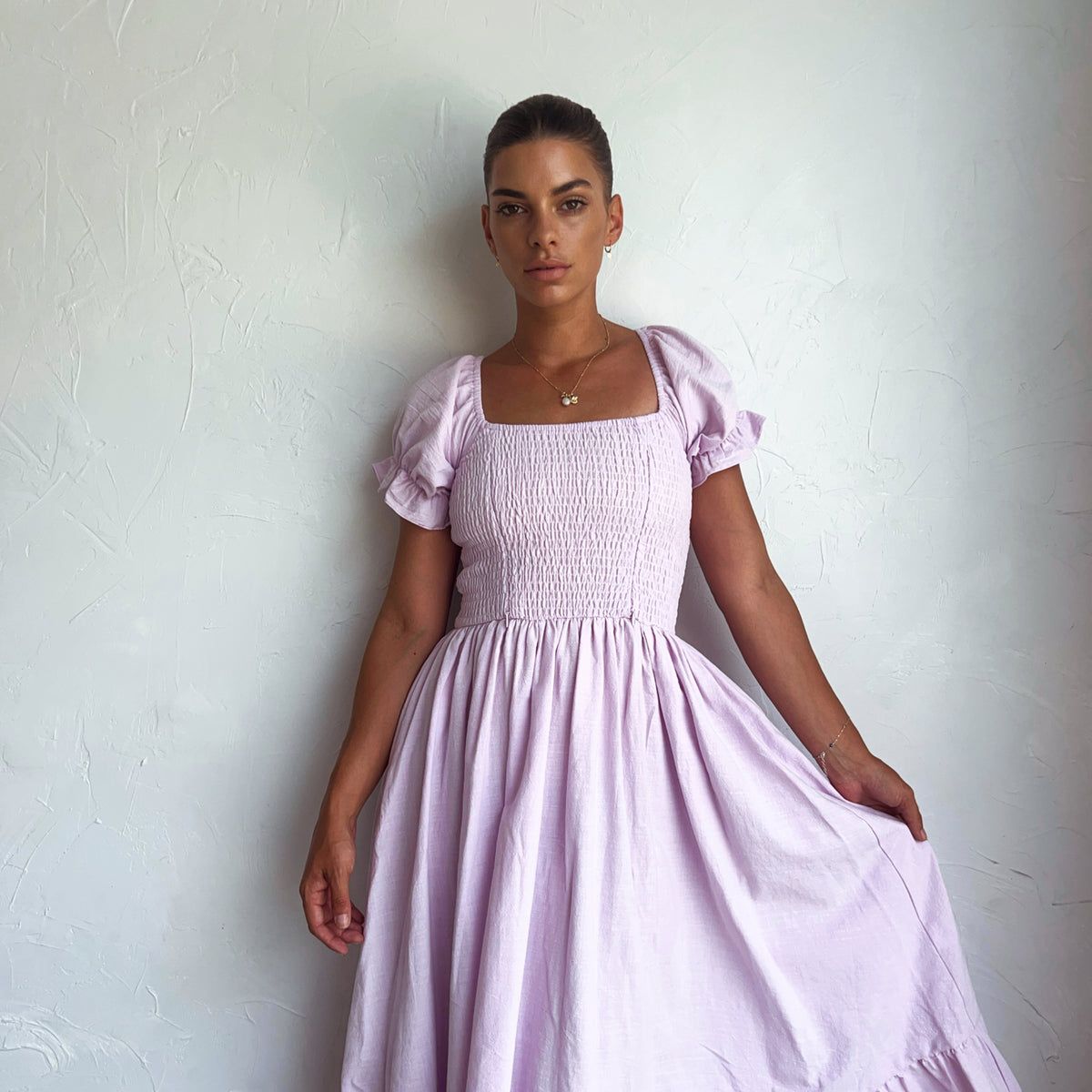 Ivy Dress - Lavender – Summer Reign The Label