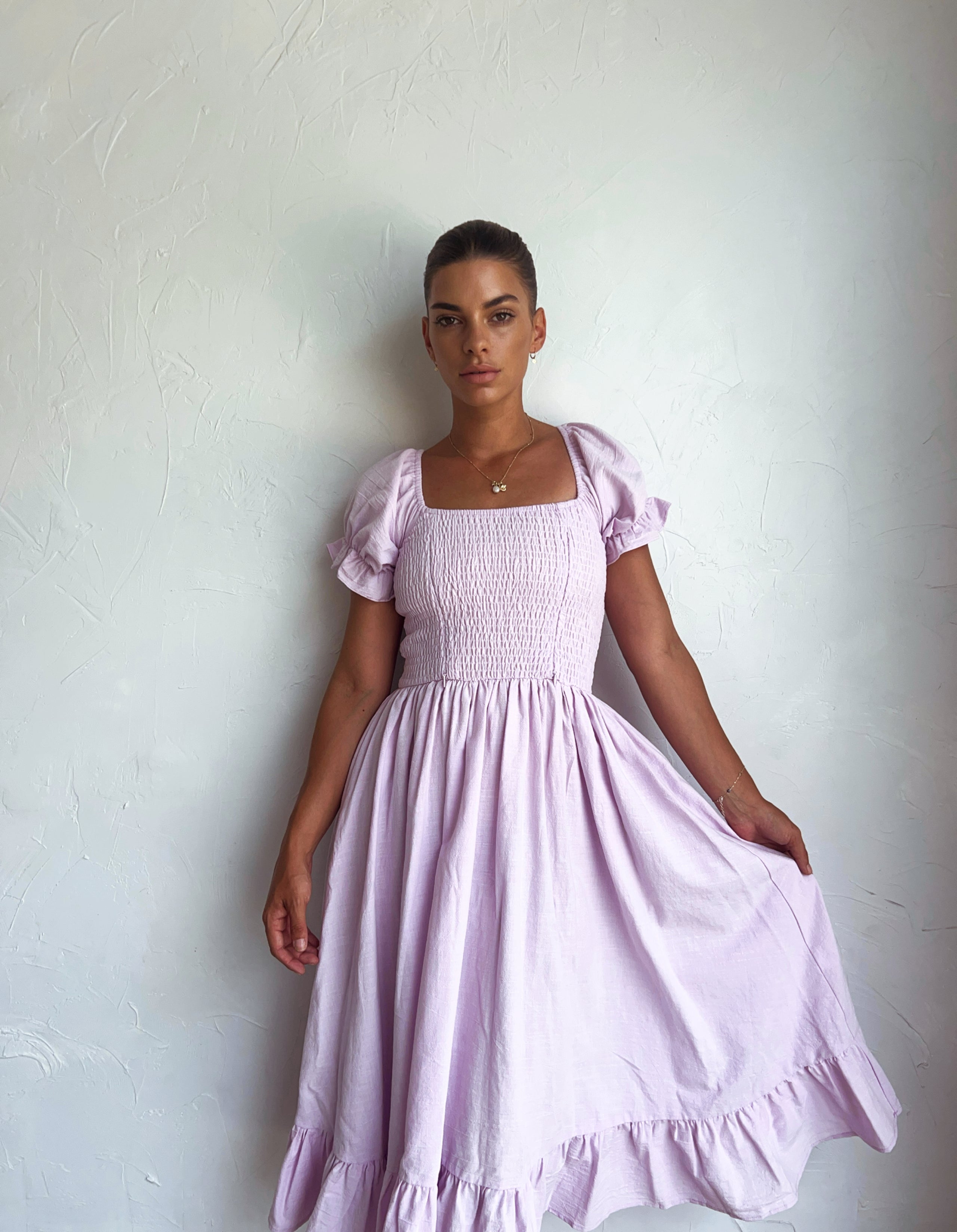 Ivy Dress - Lavender – Summer Reign The Label