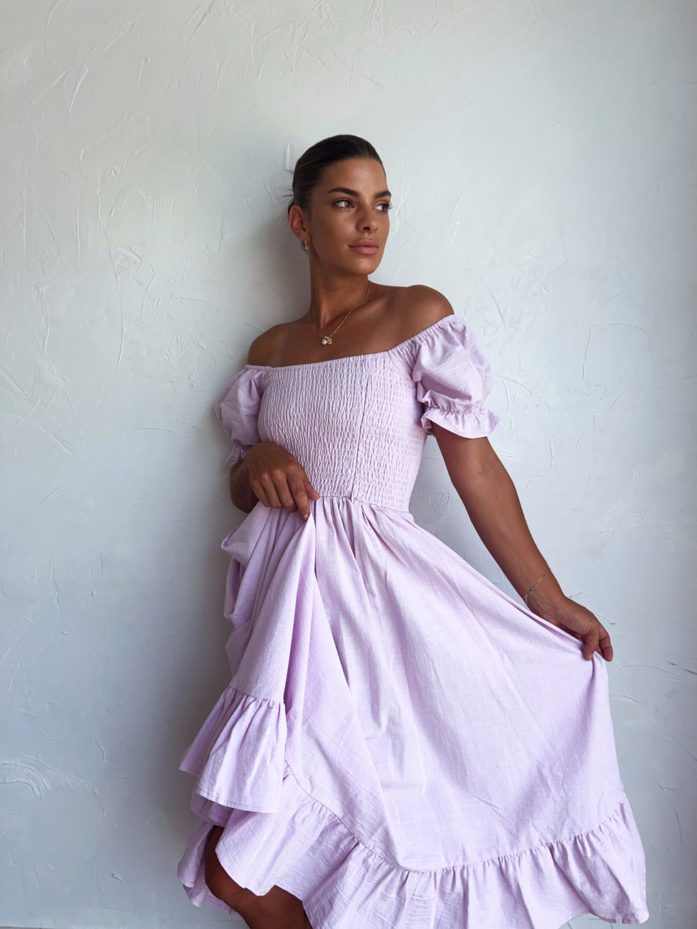 Ivy Dress - Lavender – Summer Reign The Label